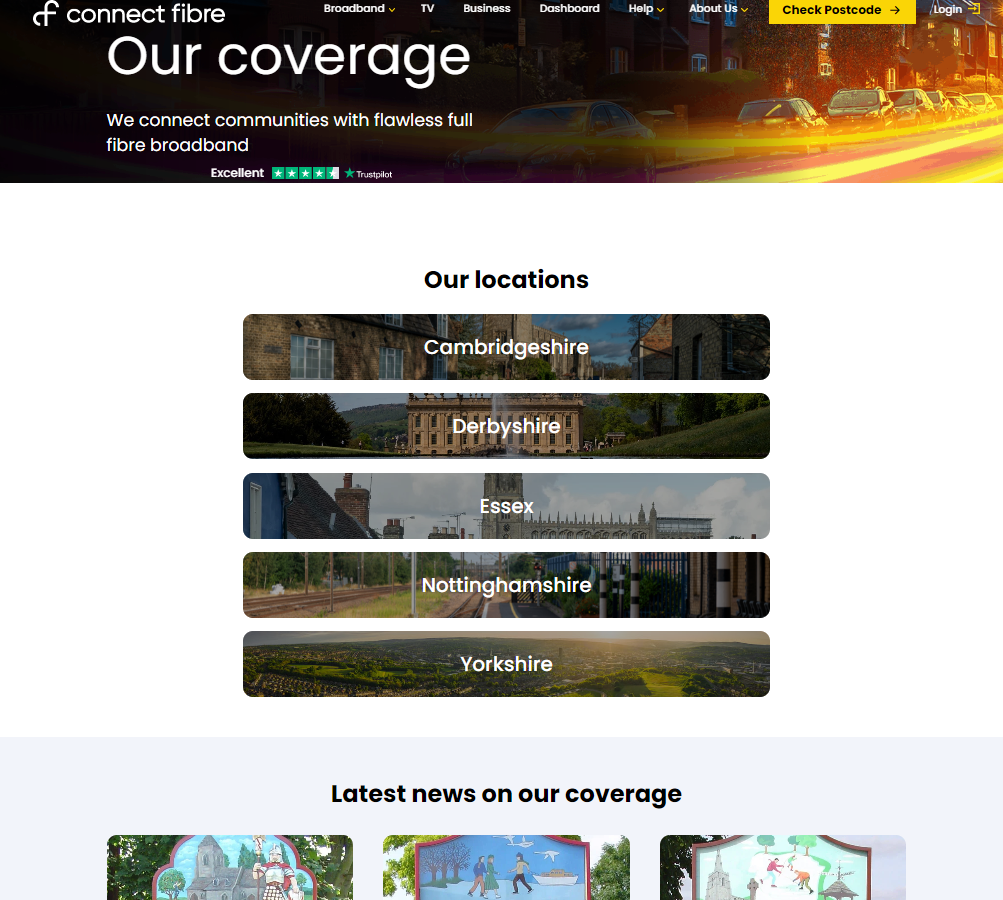 How do I check Connect Fibre's availability?